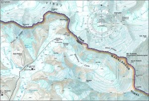 Everest Map - Speaking of Adventure
